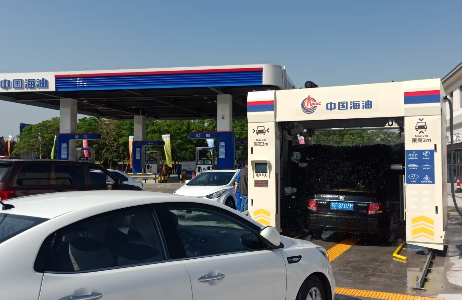 M-LM530 Gate Car Wash Machine for CNOOC Oil Companies - Mattias Car ...