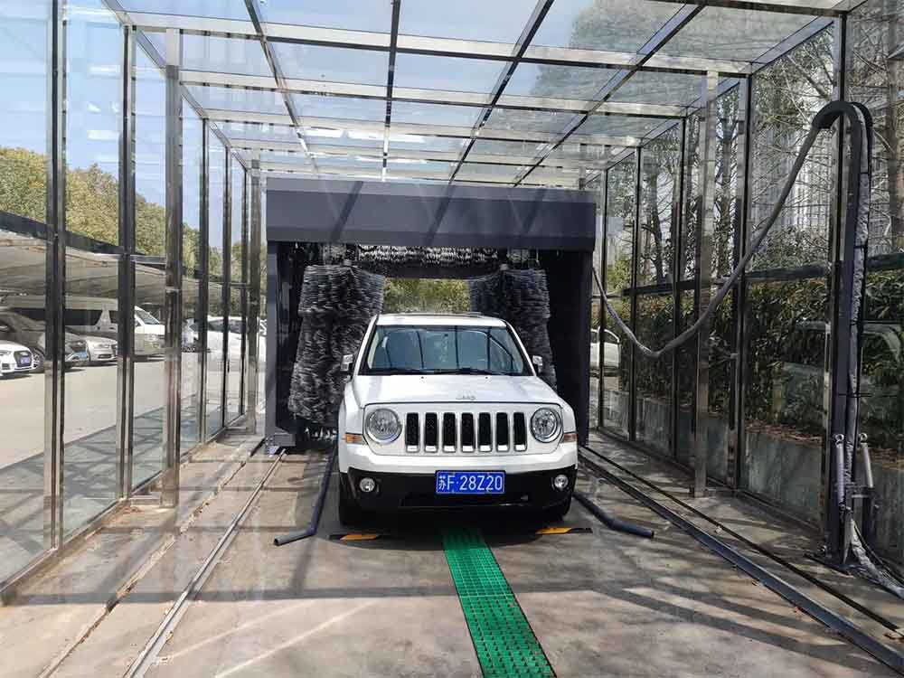 Shell Gas Station Project - M-LM530 Car Wash Machine - automatic car ...