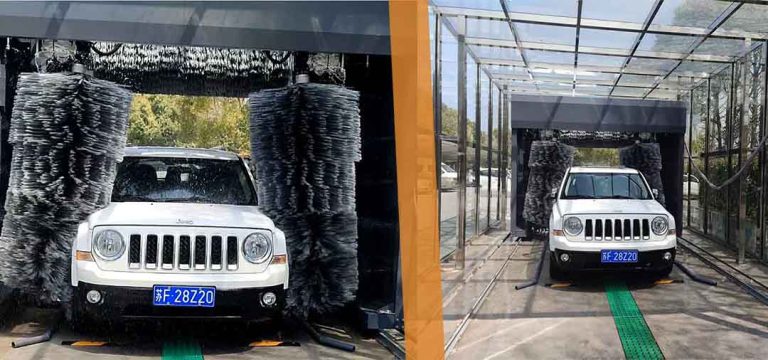 Shell Gas Station Project - M-LM530 Car Wash Machine - automatic car ...