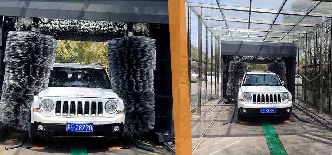 Shell Gas Station Project - M-LM530 Car Wash Machine - automatic car ...