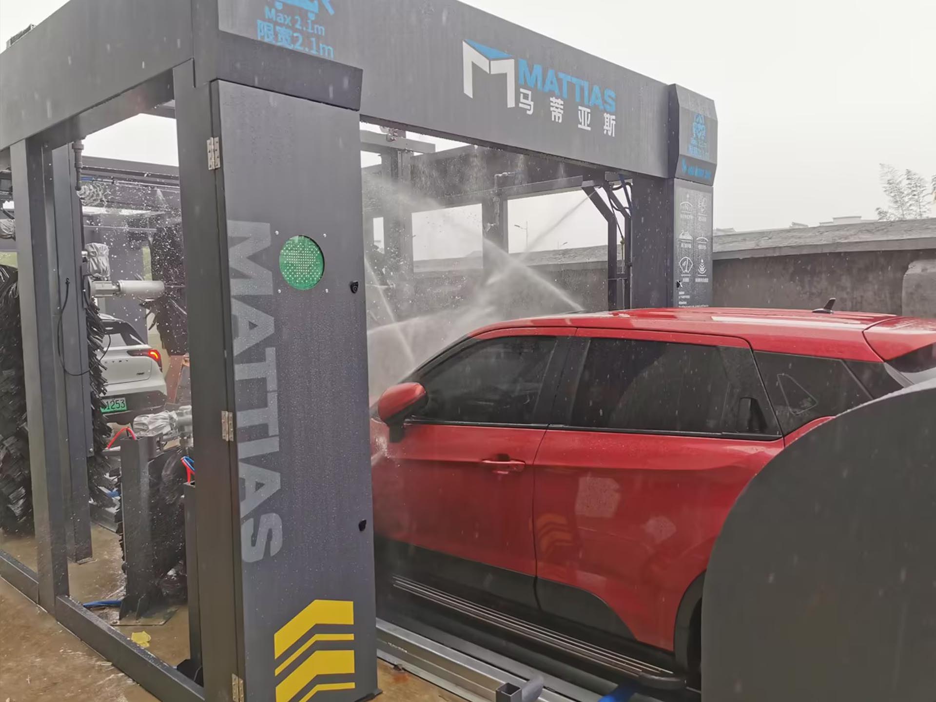 Automatic Car Wash Machine Becomes a Marketing Tool for Huayu ...