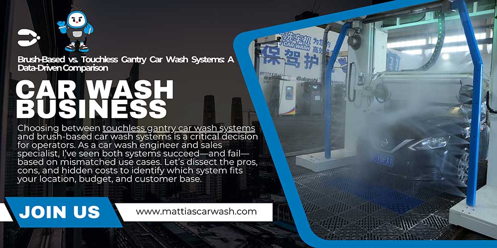 Brush-Based vs. Touchless Gantry Car Wash Systems: A Data-Driven Comparison - Touchless vs ...