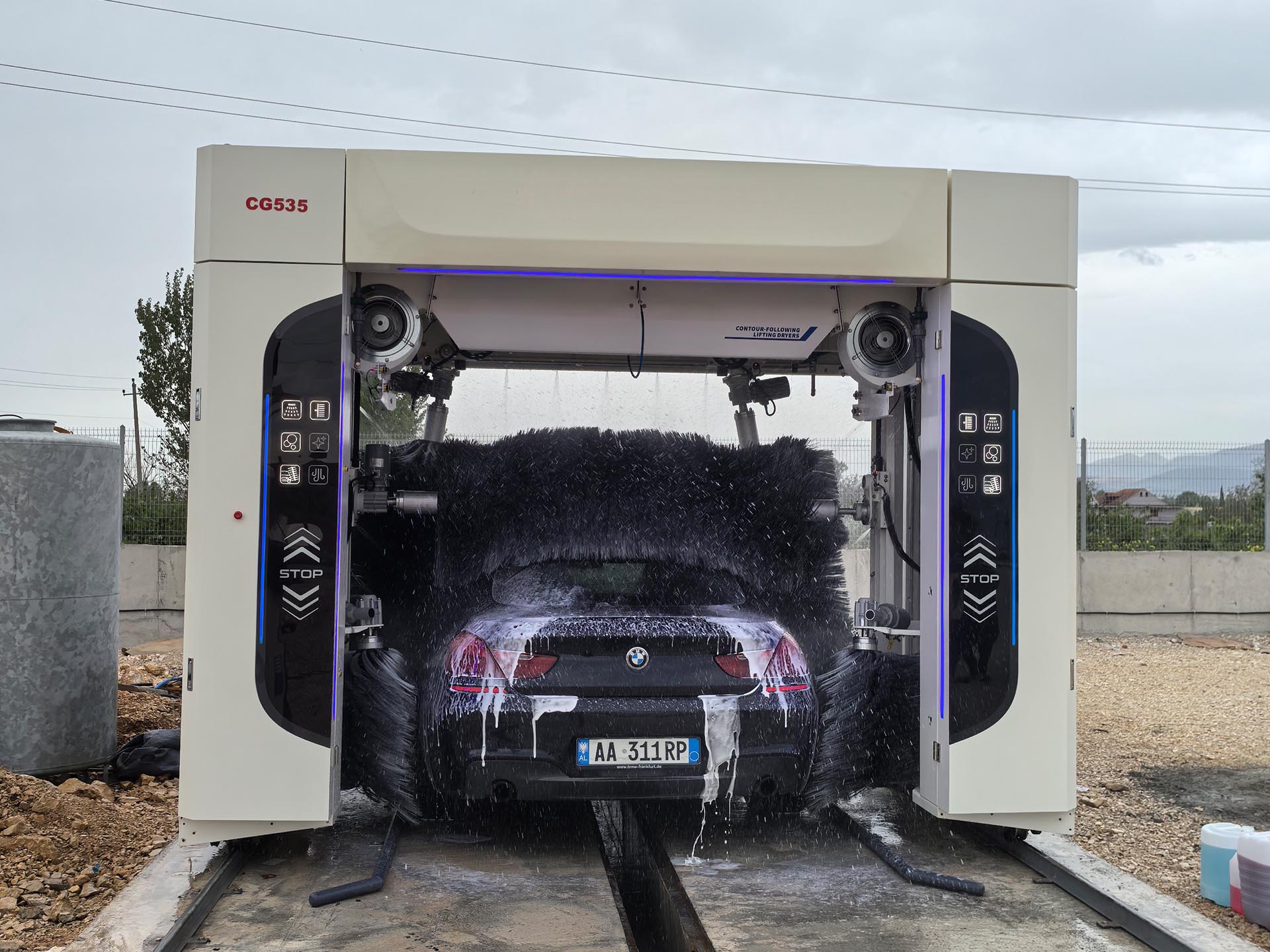 Installation of IoT Touchless Car Wash in Professional Car Detailing ...