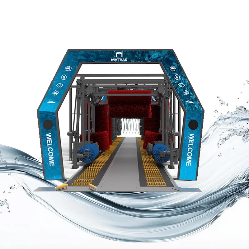 Conveyor Car Wash Equipment, Tunnel Car Wash System, Car Wash Tunnels - Mattias Car Wash Systems ...