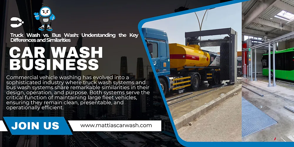 Truck Wash vs. Bus Wash: Understanding the Key Differences and ...