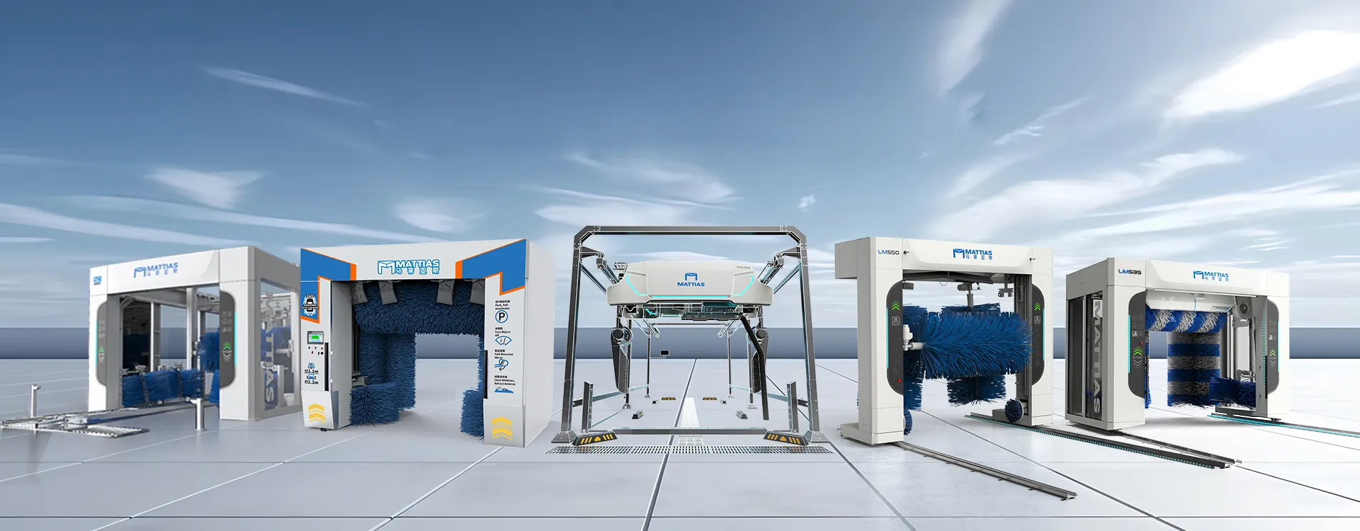 Drive Through Bus Wash Systems - Automatic Bus Wash Equipment - Mattias ...